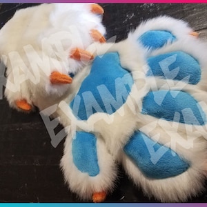 Fursuit 5 Finger Hand Paws Pattern - Etsy