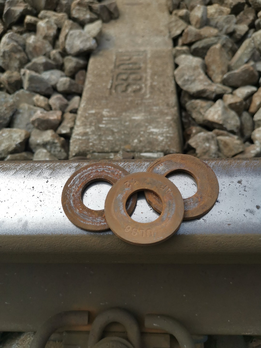 Vintage Rusty Railroad Washers - Set of 10 - Rustic Patina - Etsy