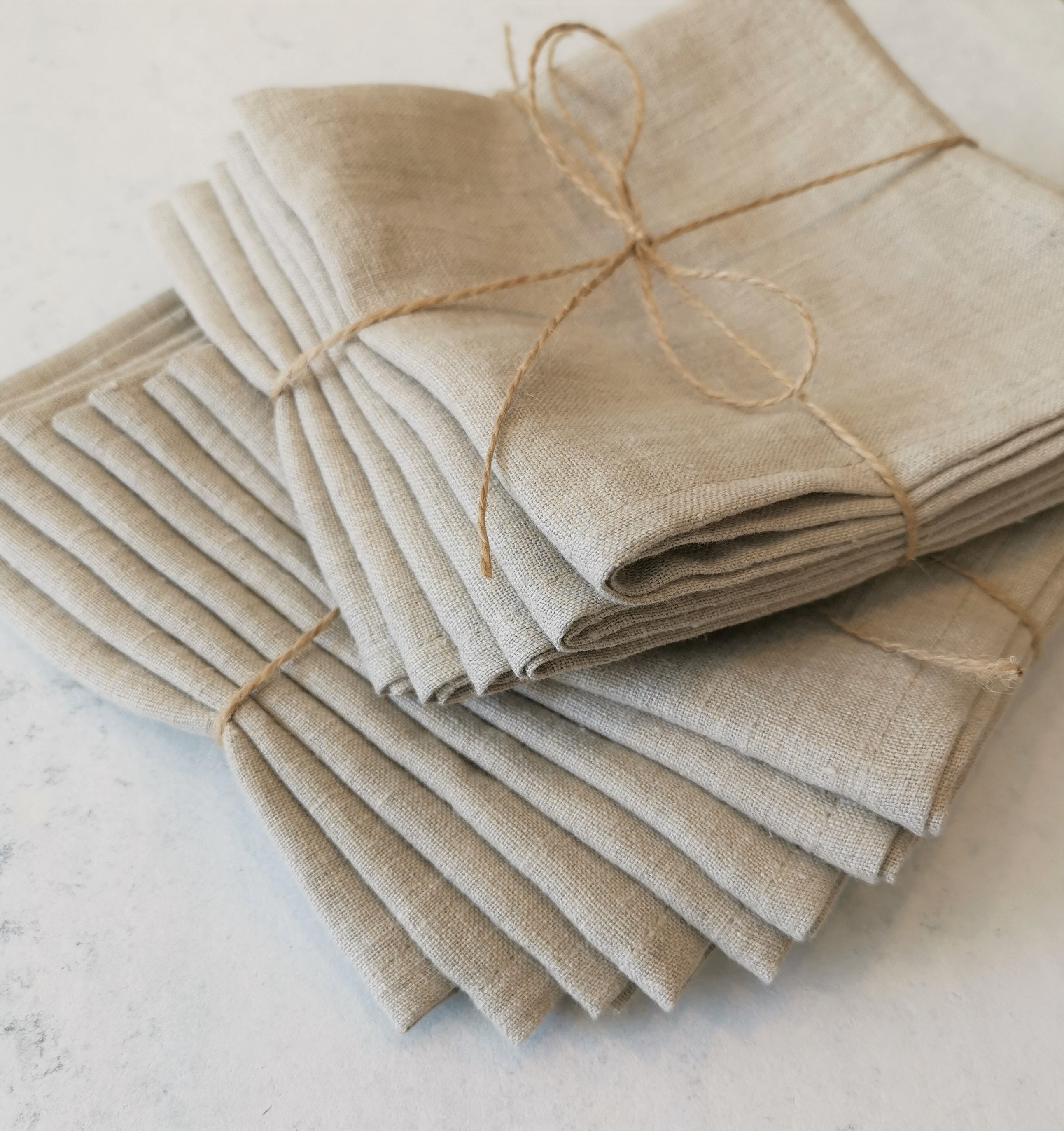 Set of 4 6 8 10 30 50 Linen Napkins/cloth Napkins/wedding - Etsy