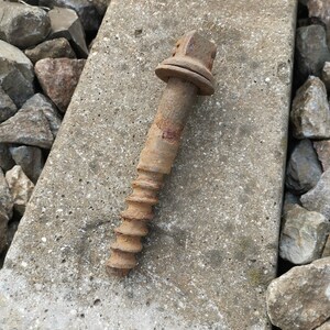 Iron Railroad Bolt, Rusted Screws, Metalcraft Supplies, Old Railroad Spikes, Railways Vintage ...