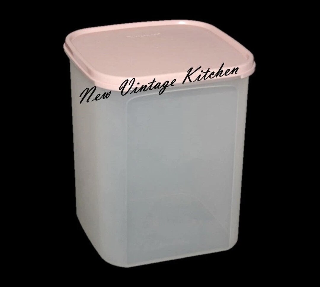 New Vintage Tupperware Modular Mates 4 Square Container 23 Cup Capacity ...
