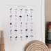 Alphabet Poster ABC, Minimalist, ABC Flashcards, Nursery Decor ...