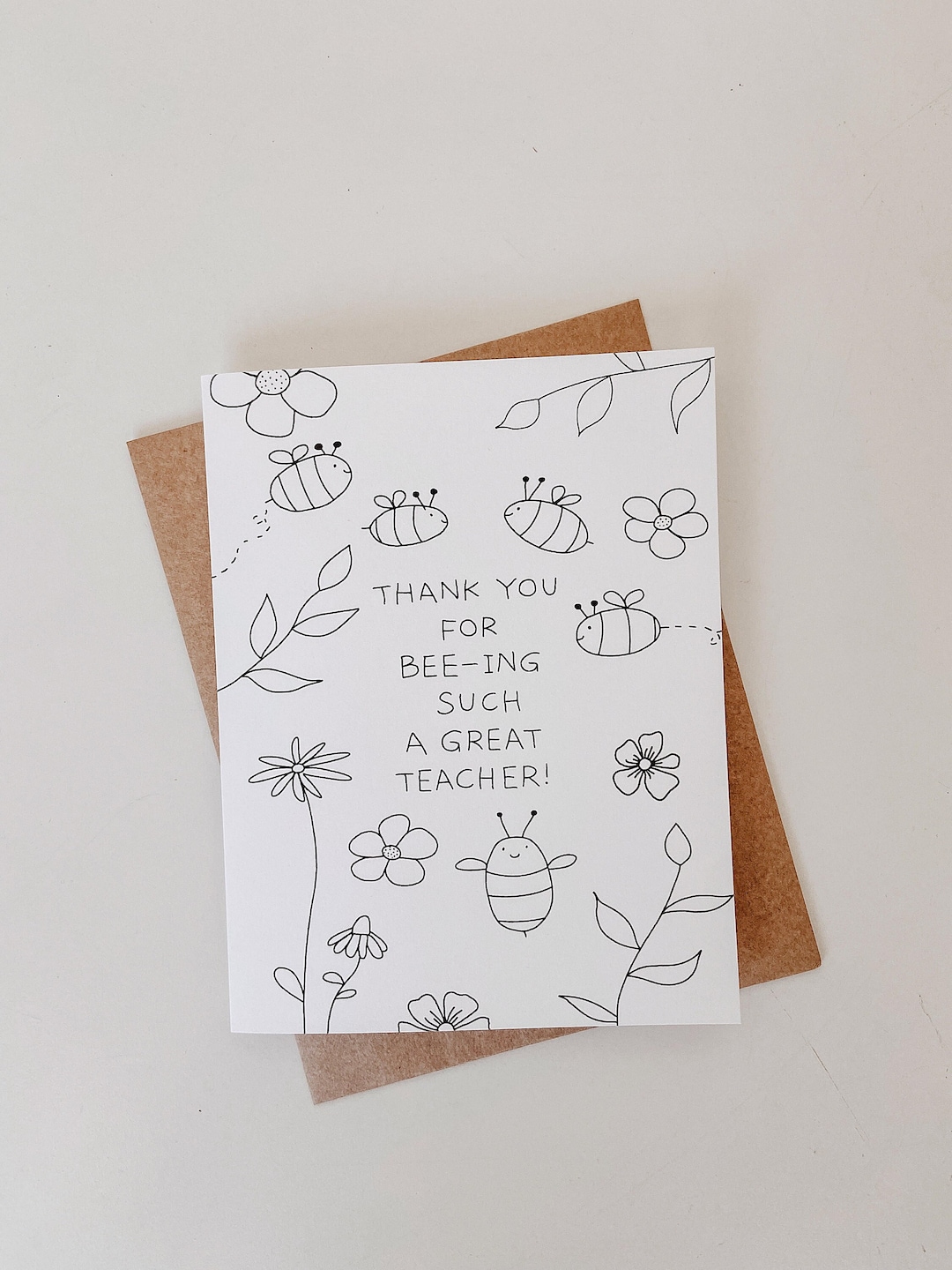 Teacher Appreciation Printable, Greeting Card, Teacher Thank You Card ...