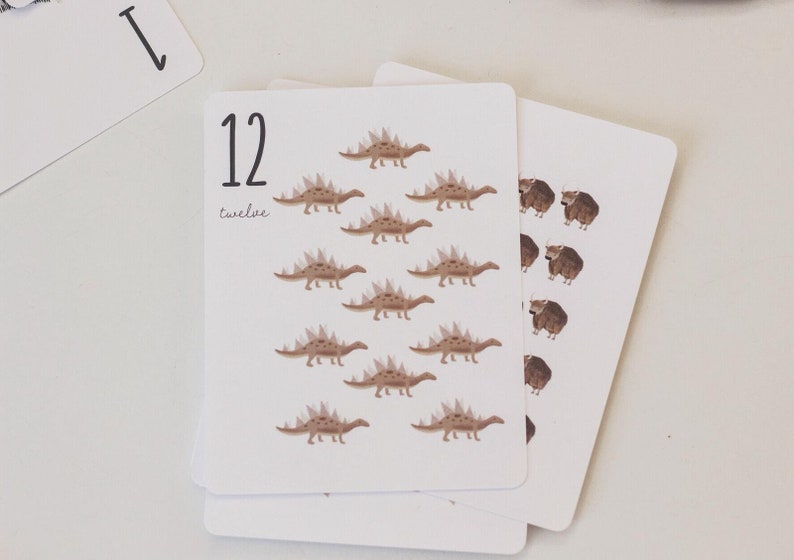 Animal Alphabet Animal Number Card Set ABC Flashcards | Etsy