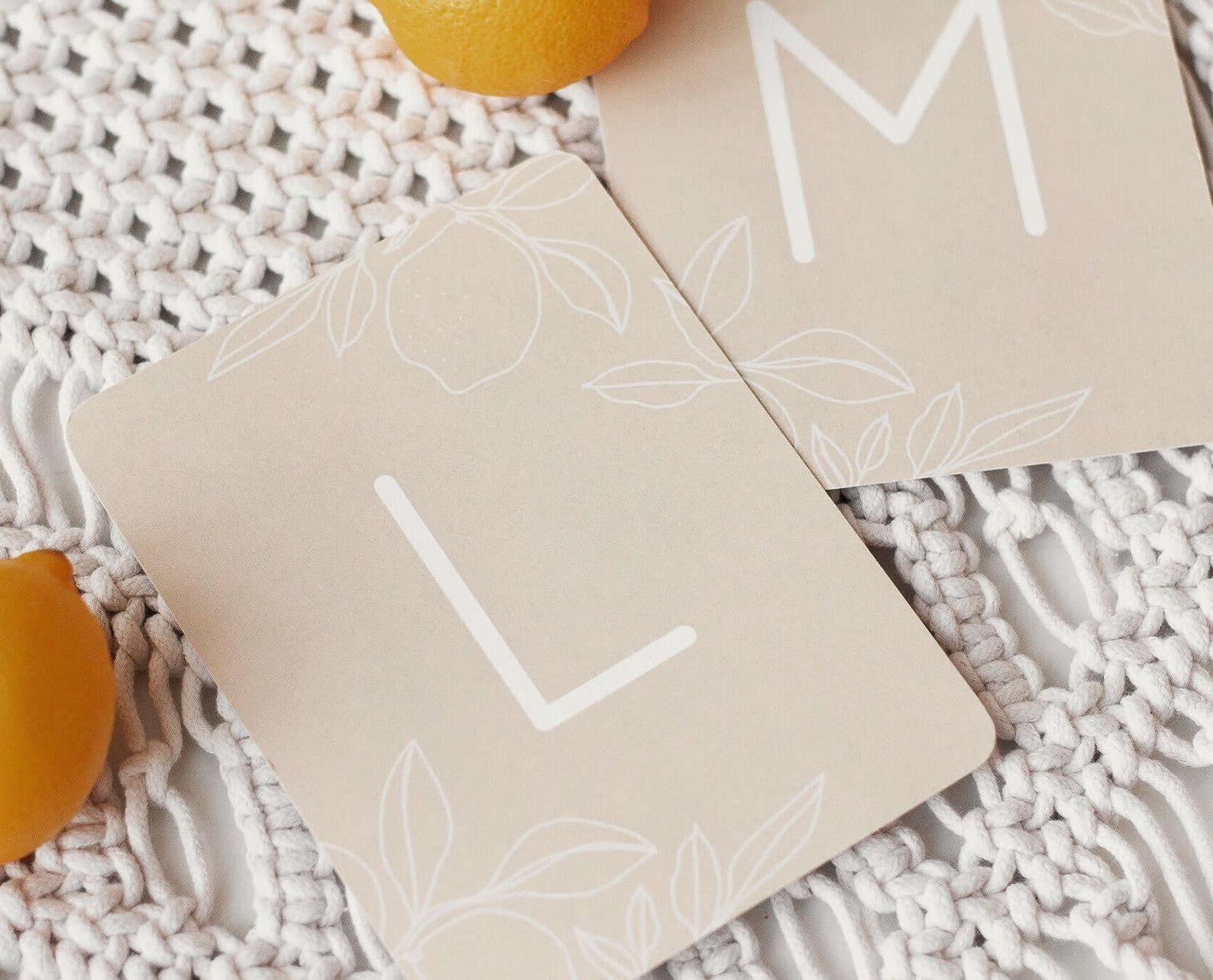 ABC Flashcards, Alphabet Flashcards, Montessori, Nursery Decor ...