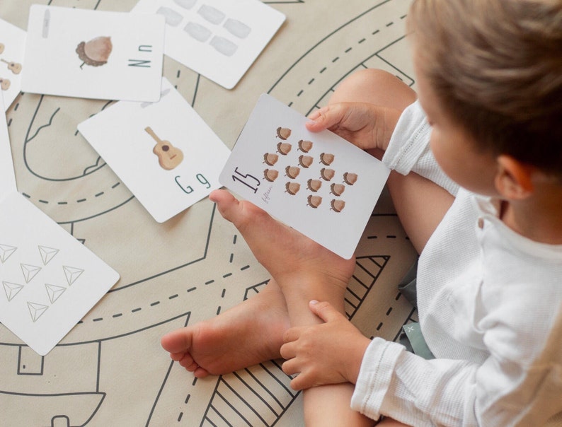 Object Alphabet Object Number Alphabet Card Set ABC | Etsy