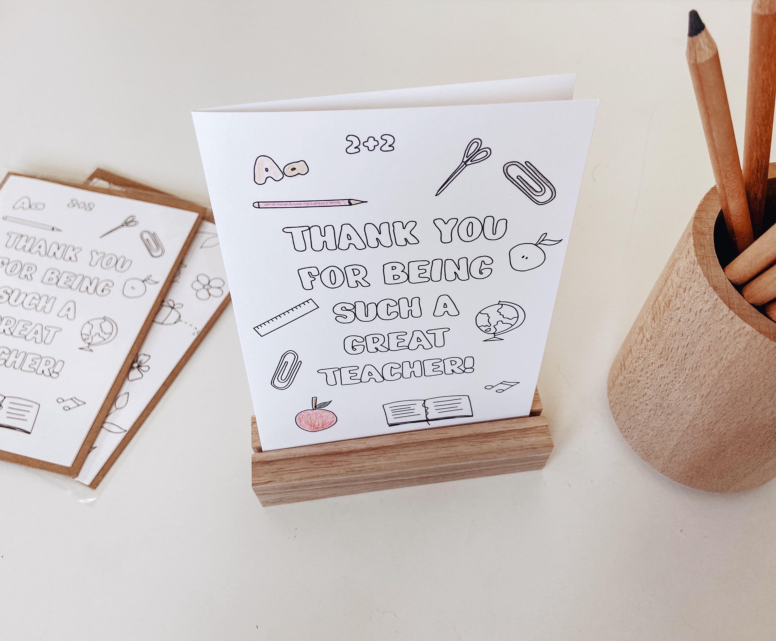 Teacher Appreciation Printable, Greeting Card, Teacher Thank You Card ...