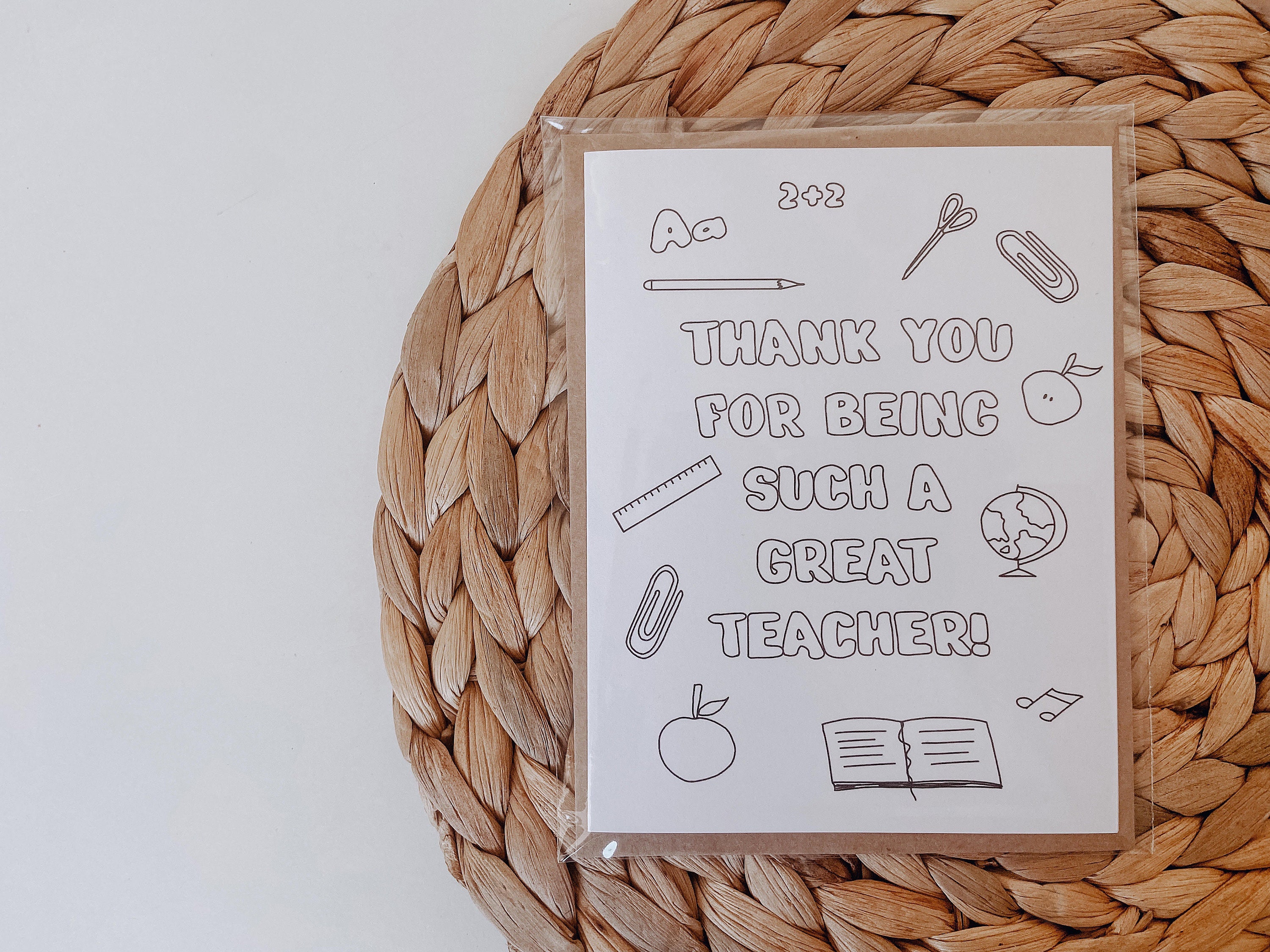 Teacher Appreciation Printable, Greeting Card, Teacher Thank You Card ...