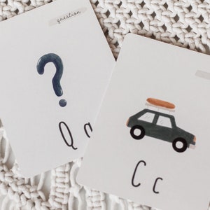 Object Alphabet + Object Number Alphabet Card Set | ABC Flashcards ...