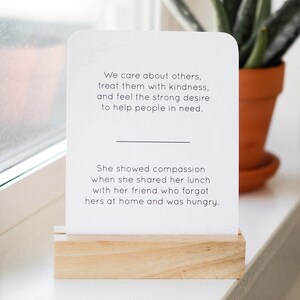 Kindness Alphabet Cards | ABC Flashcards, Alphabet Flashcards, Nursery ...