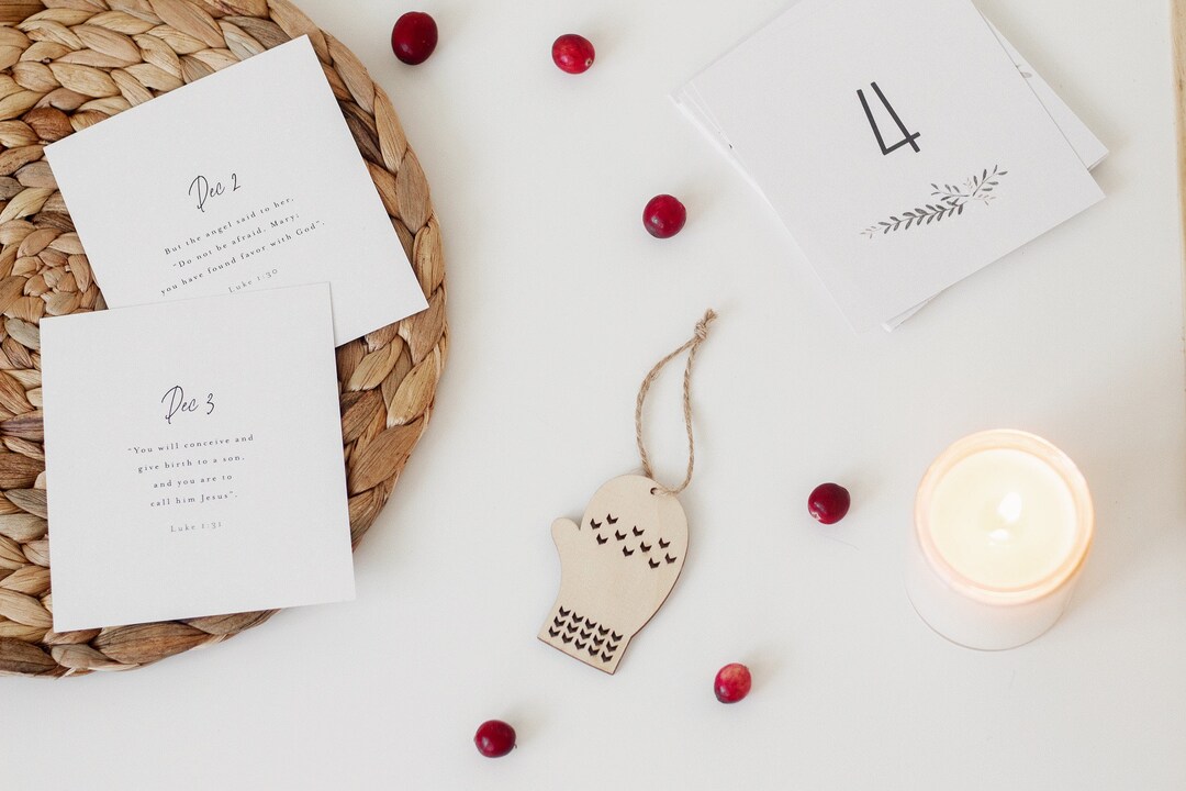 Advent Calendar | Scripture Cards, Bible Advent Calendar, the Story of ...