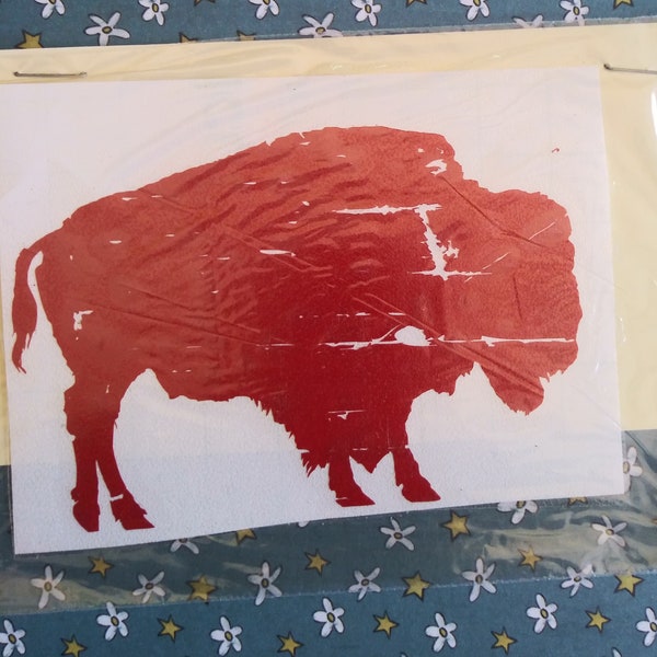 Buffalo Car Decal - Etsy