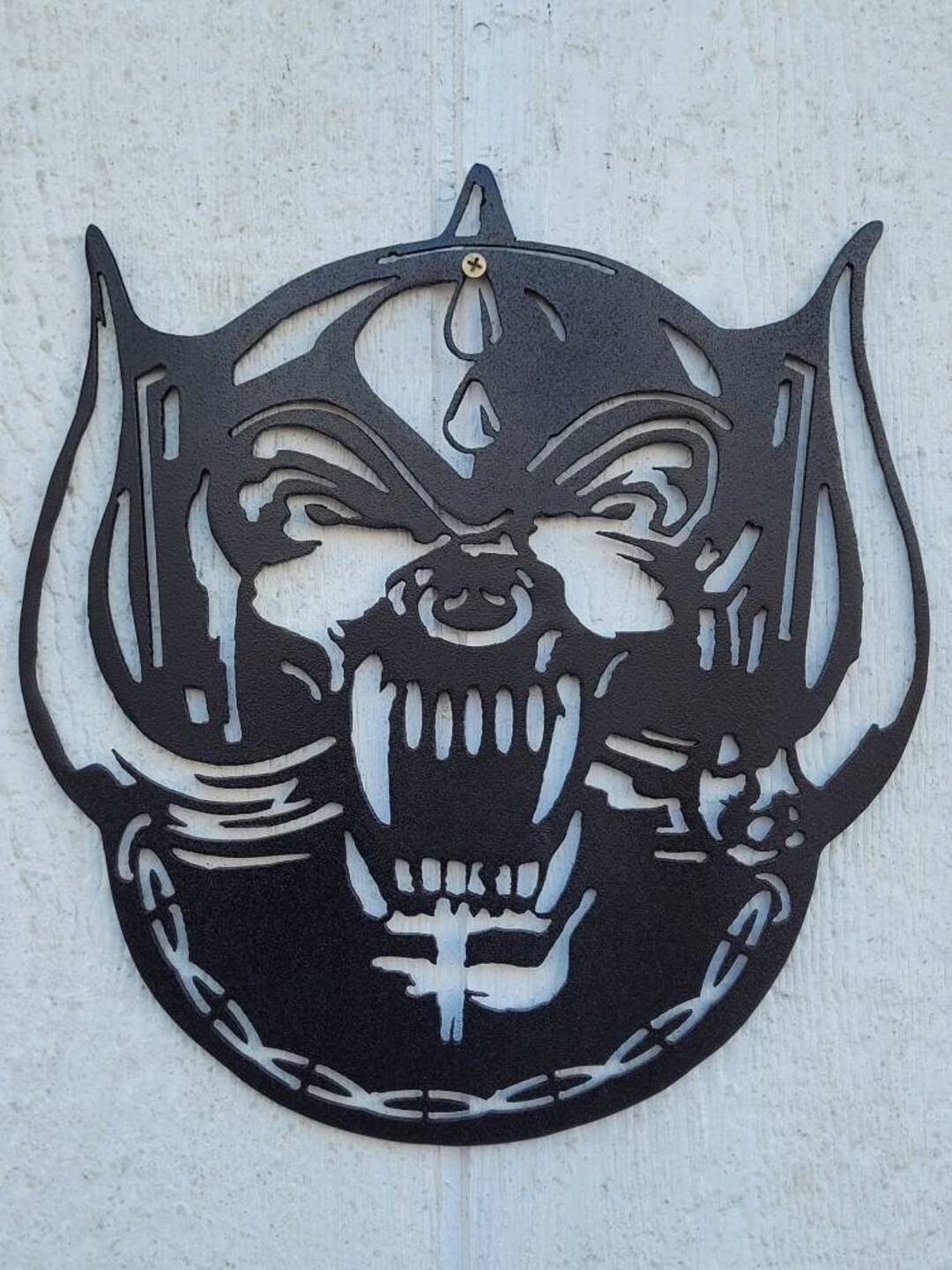12 X 13 Snaggletooth Metal Art - Etsy