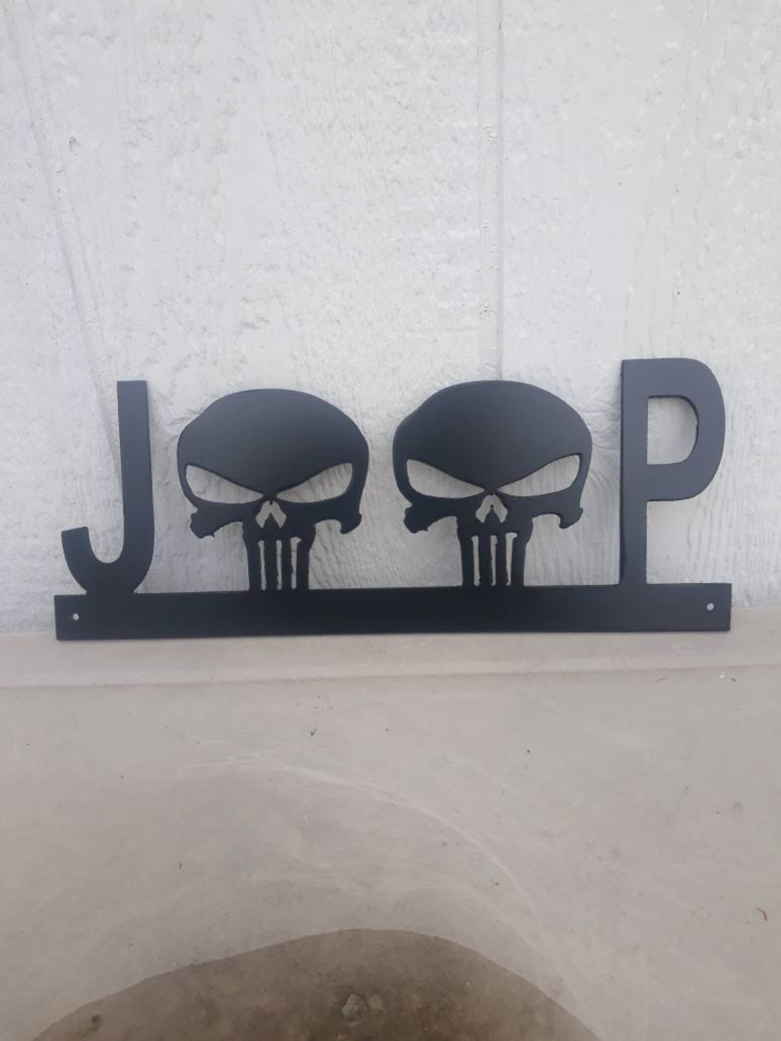 Metal Punisher Skulls Sign - Etsy