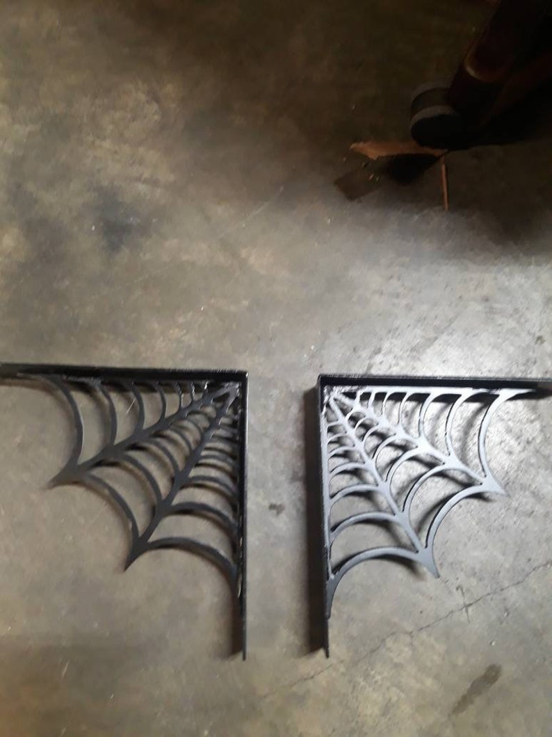 Spider Web Shelf Brackets - Etsy