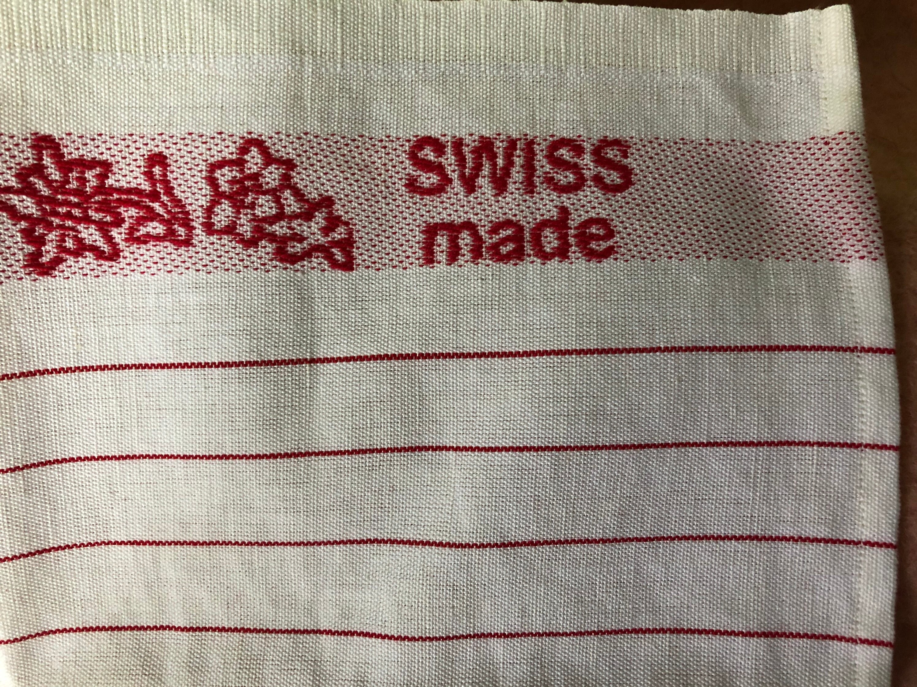 Swiss linen cotton towel Schonnenberger mid century - Etsy.de