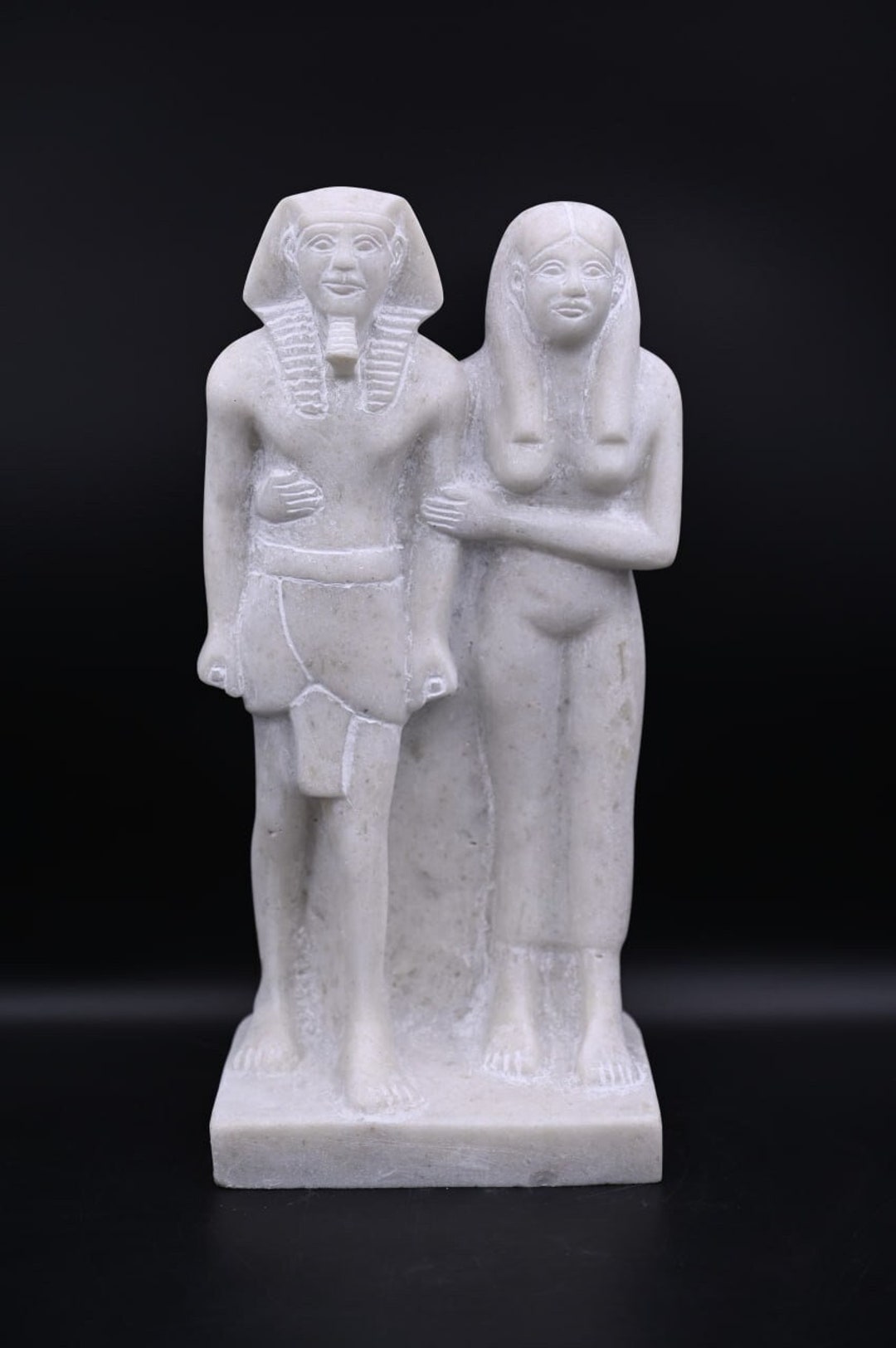 Marvelous Menkaure Statue Egyptian King With His Wife Replica ...