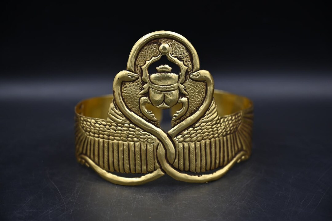 Scarab Crown of the Ancient Egyptian Symbol of Good Luck,protection in ...