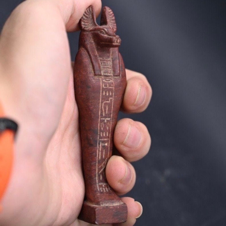Anubis Great Amulet of the God of the Dead, the Cemetery, Mummification ...