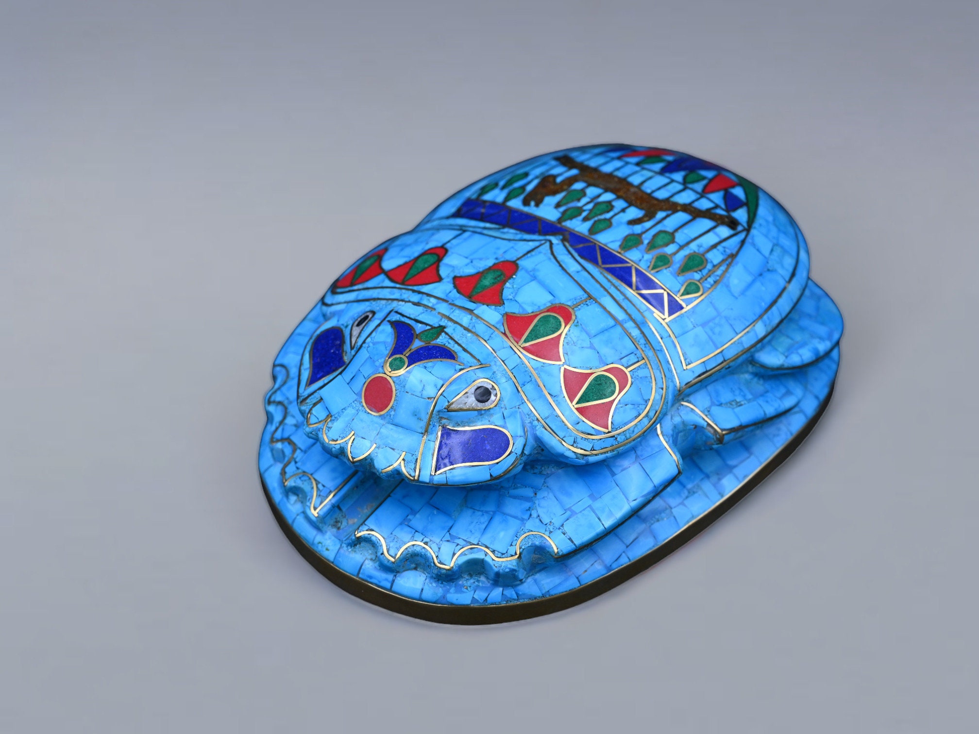 Lovely Holy Scarab-handmade, Antiques, Egyptian Mythology, Sculpture ...