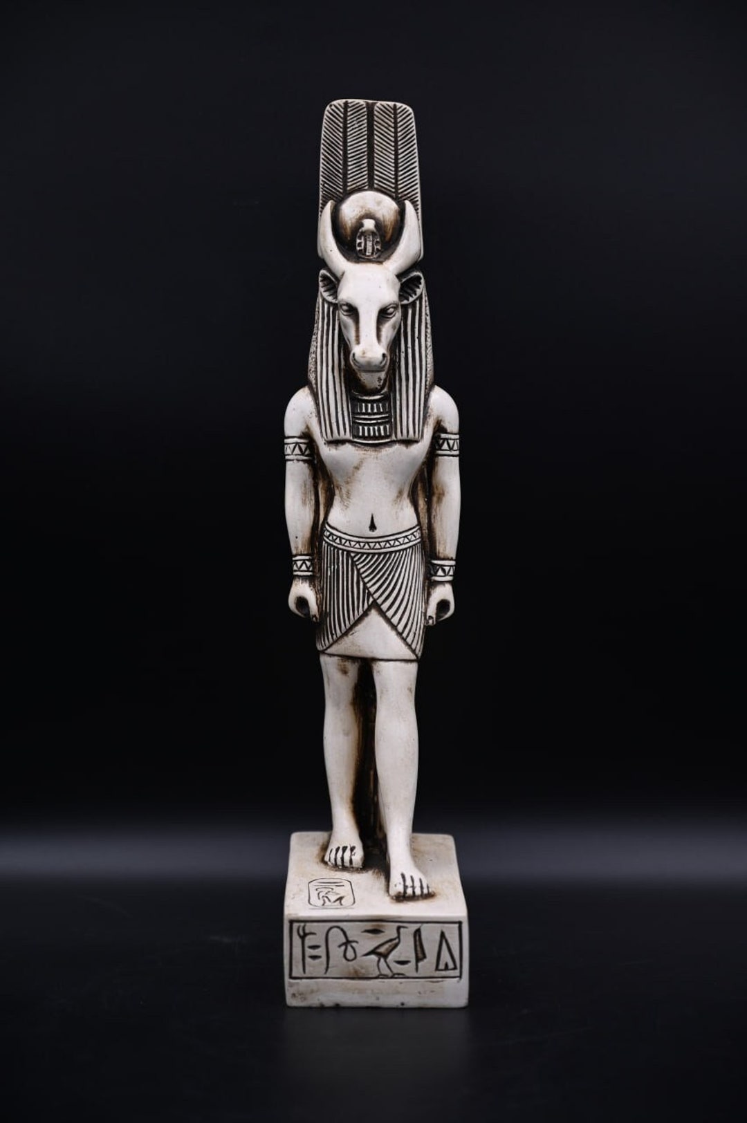 God Montu Statue: Egyptian Handmade Stone Replica - Etsy