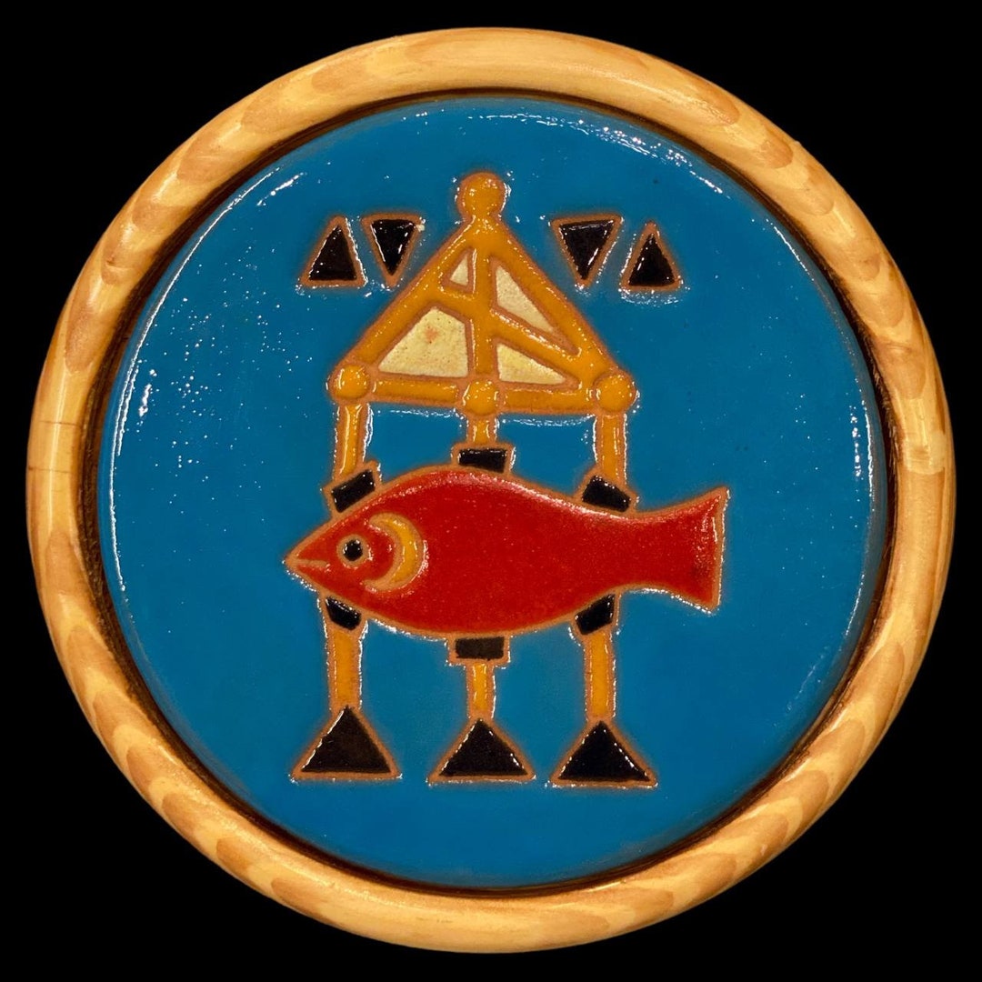 Egyptian Fish Frame the Ancient Egyptian Antiques Egyptian Mythology ...
