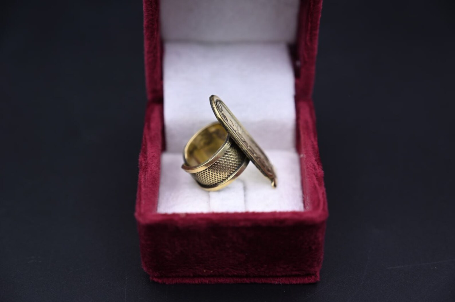 Nefertiti Ring-ring From Ancient Egypt a Ring With Egyptian Symbols ...