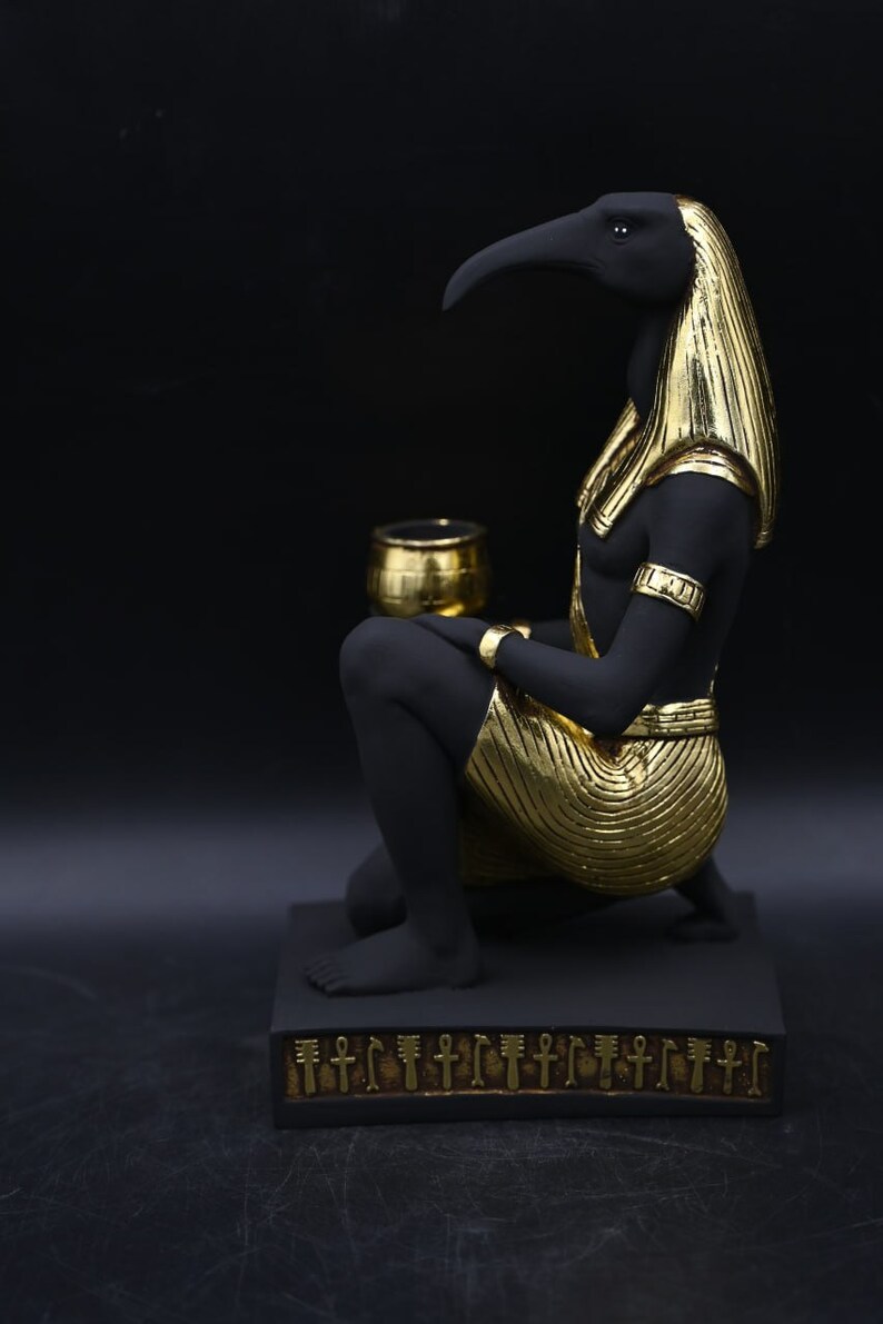 Thoth Statue: Egyptian God of Wisdom Replica - Etsy