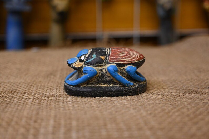 Ancient Egyptian Scarab Beetle Statue – Rare Antiquities Sculpture - Etsy