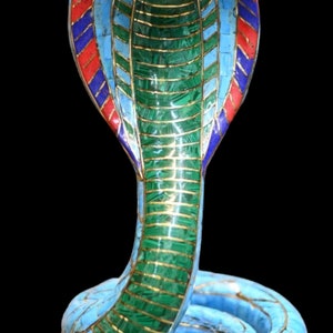 Unique Uraeus Cobra Snake Statue,one of the Most Important Protection ...