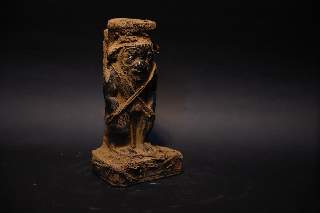 Bes-fabulous Statue of God of Fun Pleasure in Ancient Egypt-god of ...