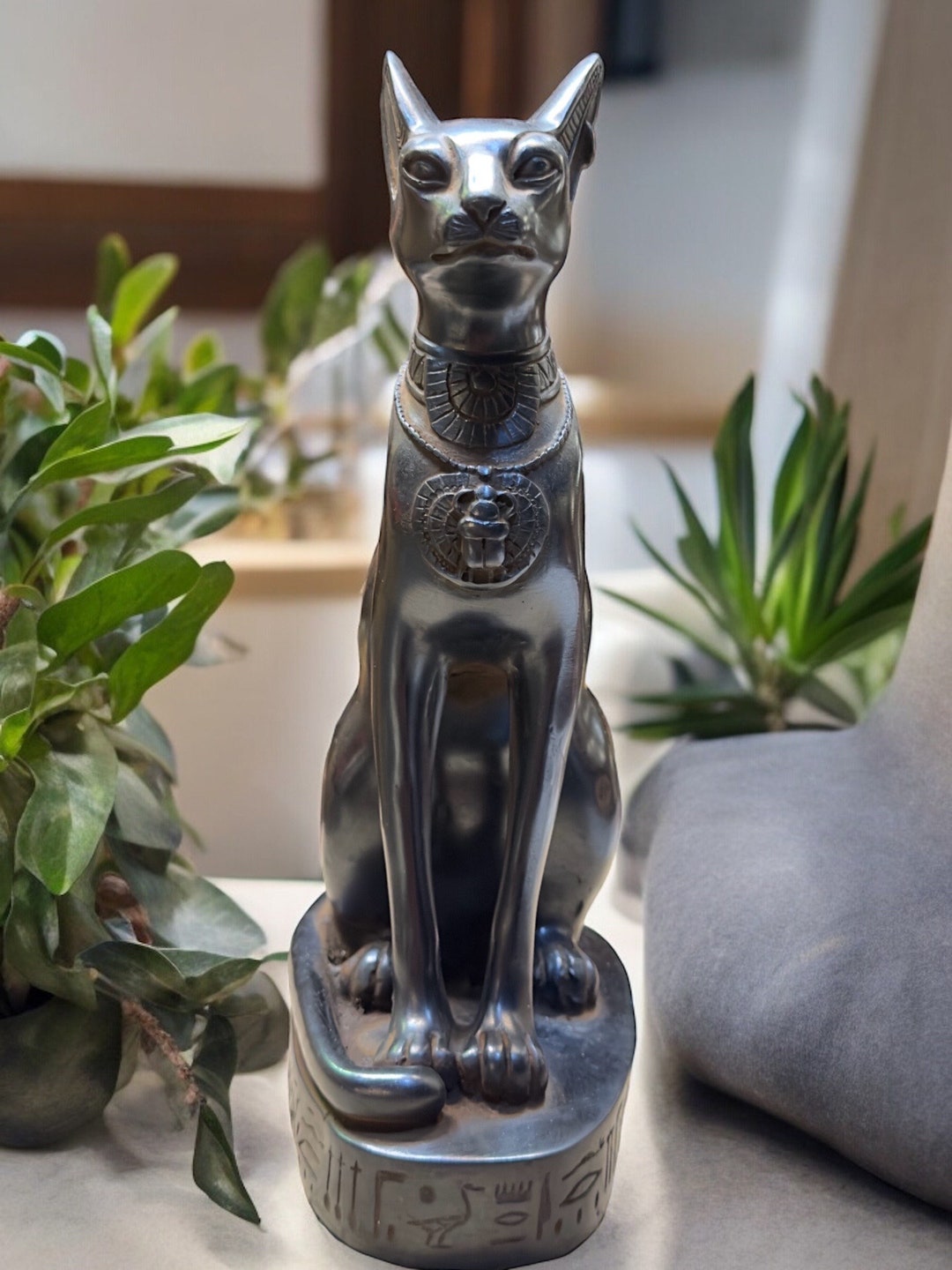 Amazing Bastet Statue the Great Goddess of Happiness,protection Home ...
