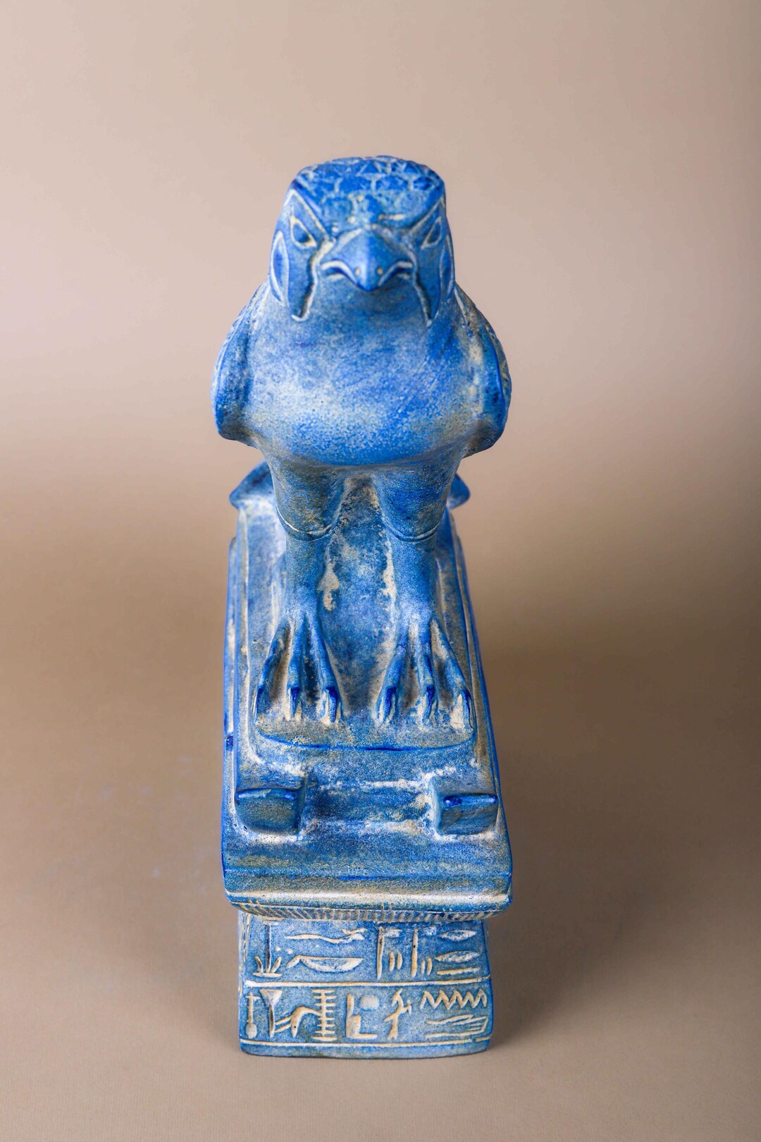 Ancient Egyptian Horus Stone Statue: Rare Pharaonic Decor - Etsy