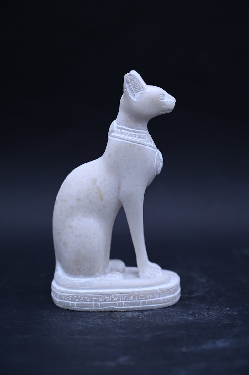 Bastet - Lovely Cat Statue Egyptian Handmade - Egyptian Mythology ...
