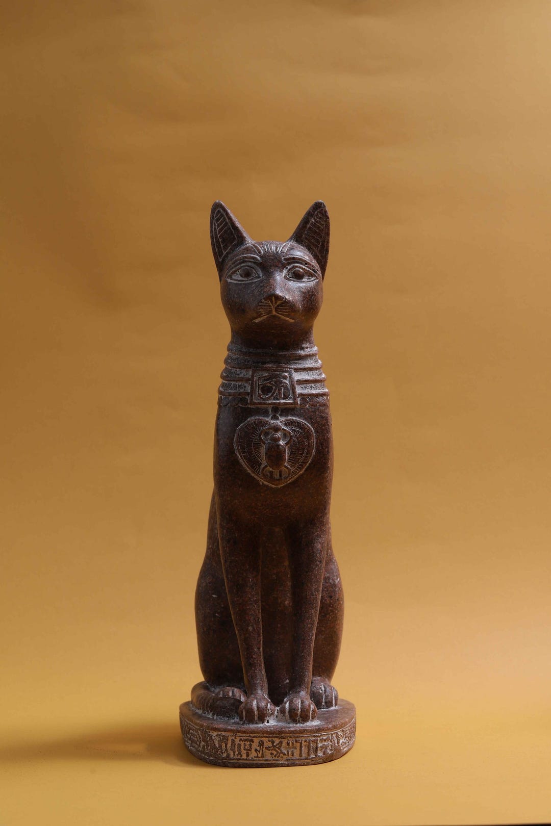 Handcrafted Bastet Statue - Egyptian Goddess of Protection & Power ...