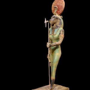 Tefnut Marvellous Goddess Tefnut Statue Ancient Egyptian Goddess of ...
