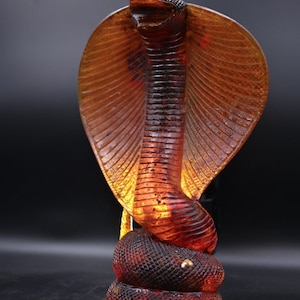 Pretty Uraeus Cobra Statue, One of the Most Important Protection ...