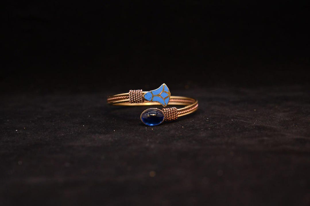 Ancient Egyptian Lotus Bracelet – Pharaonic Inspired Jewelry - Etsy