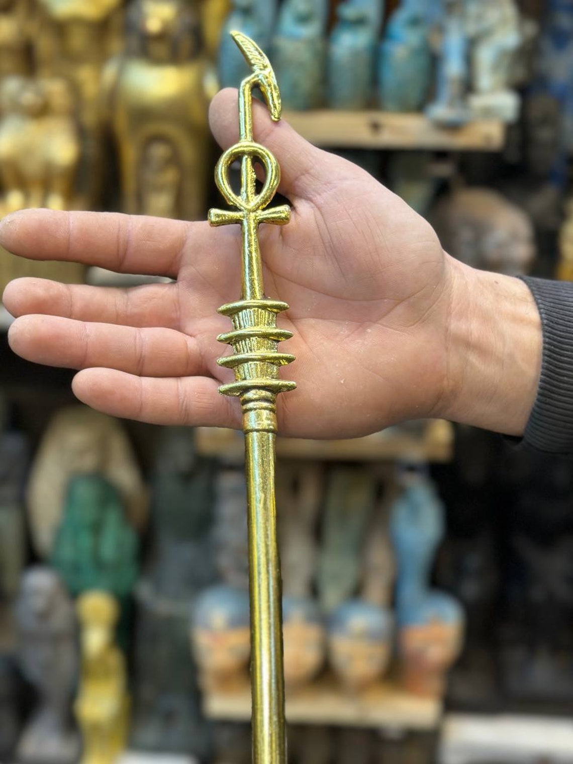 Vintage Was Stick-scepter-symbol of Strength, Sovereignty,stability,the ...
