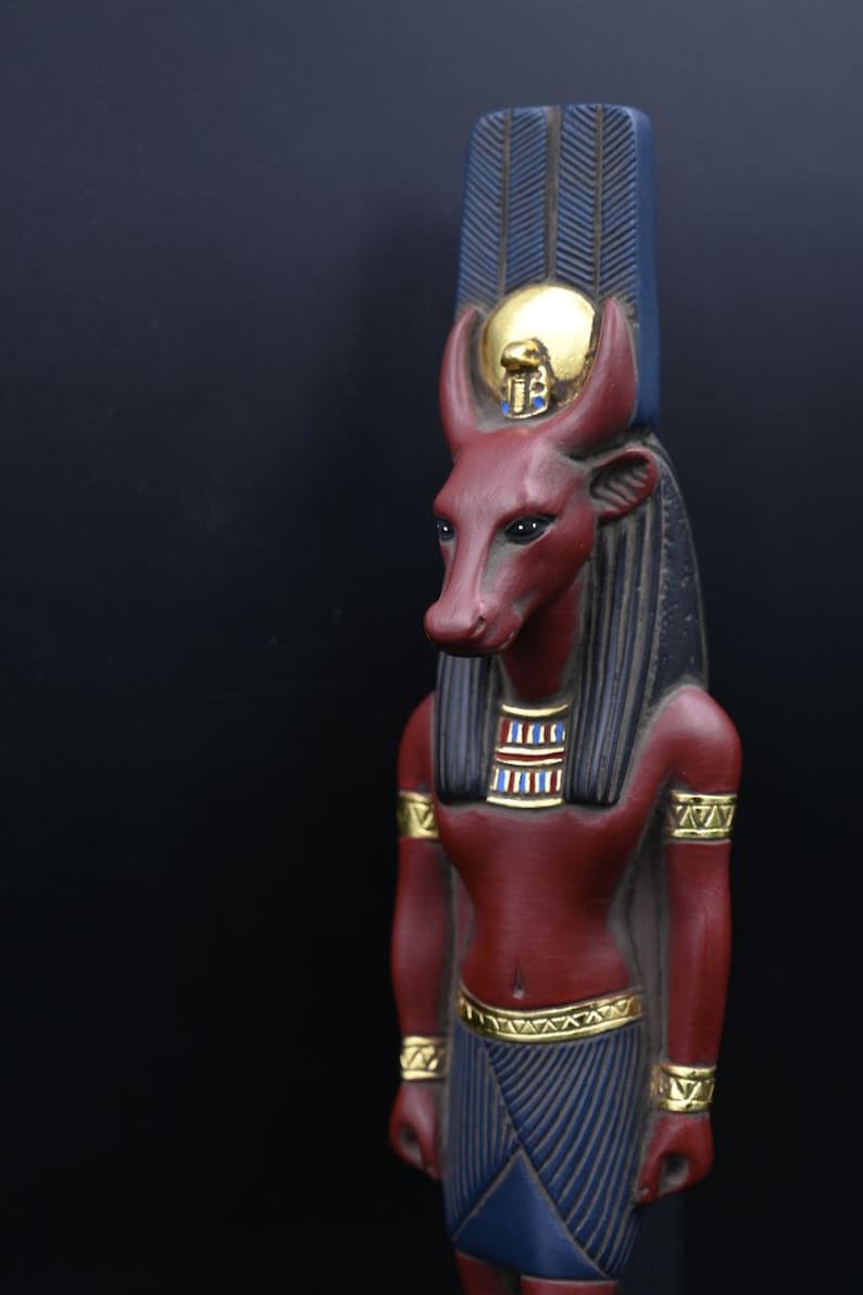 Montu Statue: Egyptian God of War, Handcrafted in Egypt - Etsy