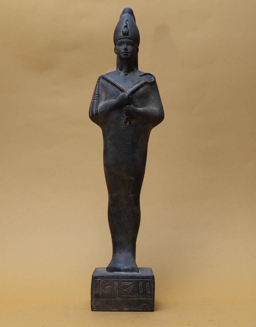 Handcrafted God Osiris Statue | Unique Pharaonic Stone Sculpture ...