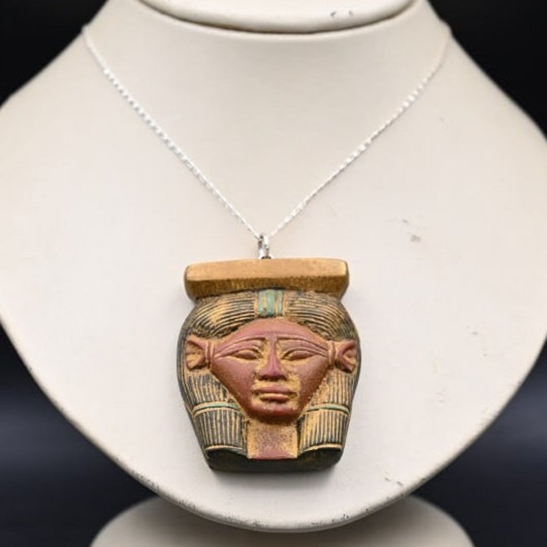 Hathor-pretty Amulet of Hathor the Ancient Egyptian Goddess of ...
