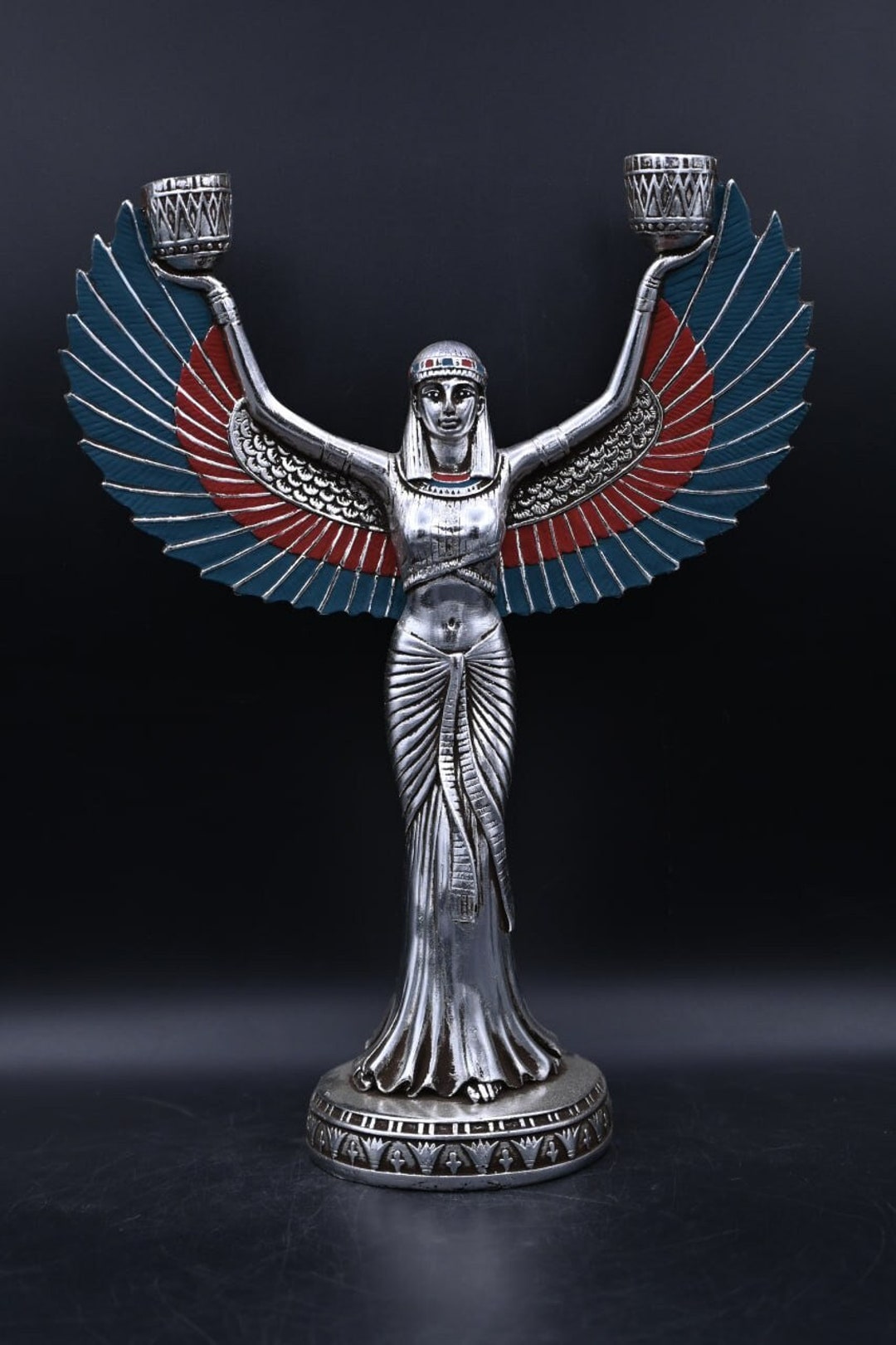 Isis Goddess of Motherhood Egyptian Goddess Egyptian Statue Replica ...