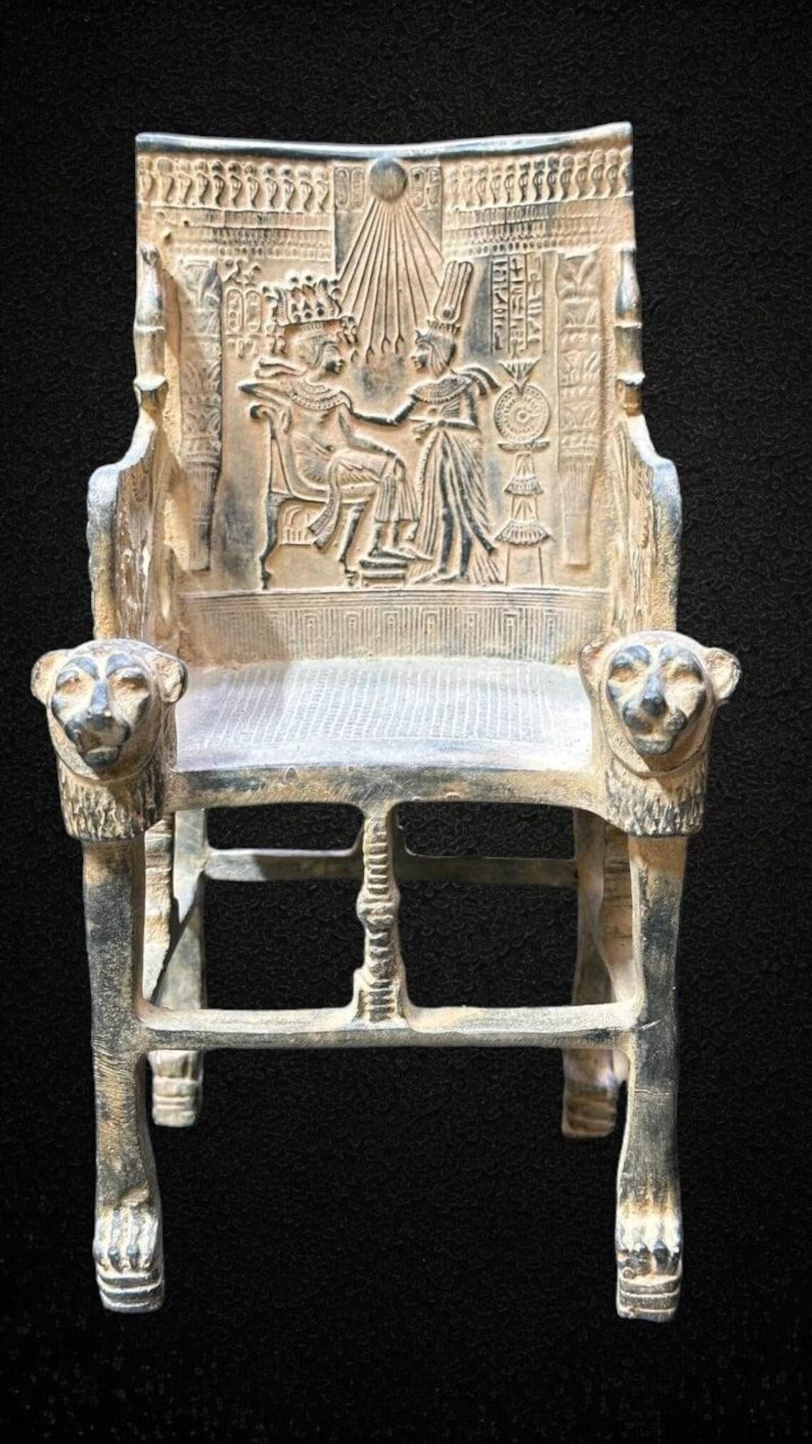 Egyptian Handmade, Throne of King Tutankhamun, Made in Egypt - Etsy Canada
