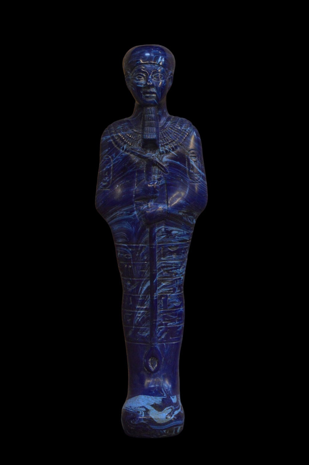 Amazing Blue Ptah Statue the Creator God-ptah's Beautiful - Etsy