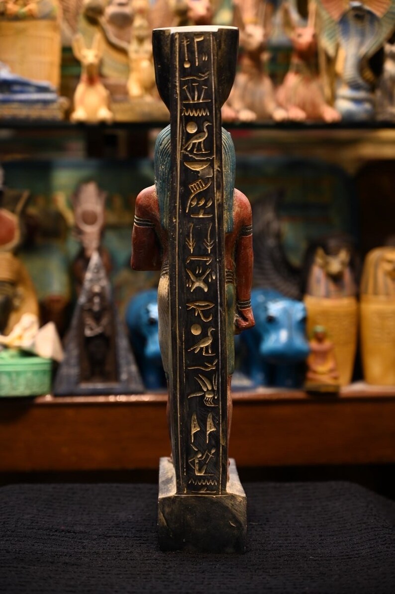 A Great Statue of Montu, the Egyptian God of War, Egyptian Antique ...