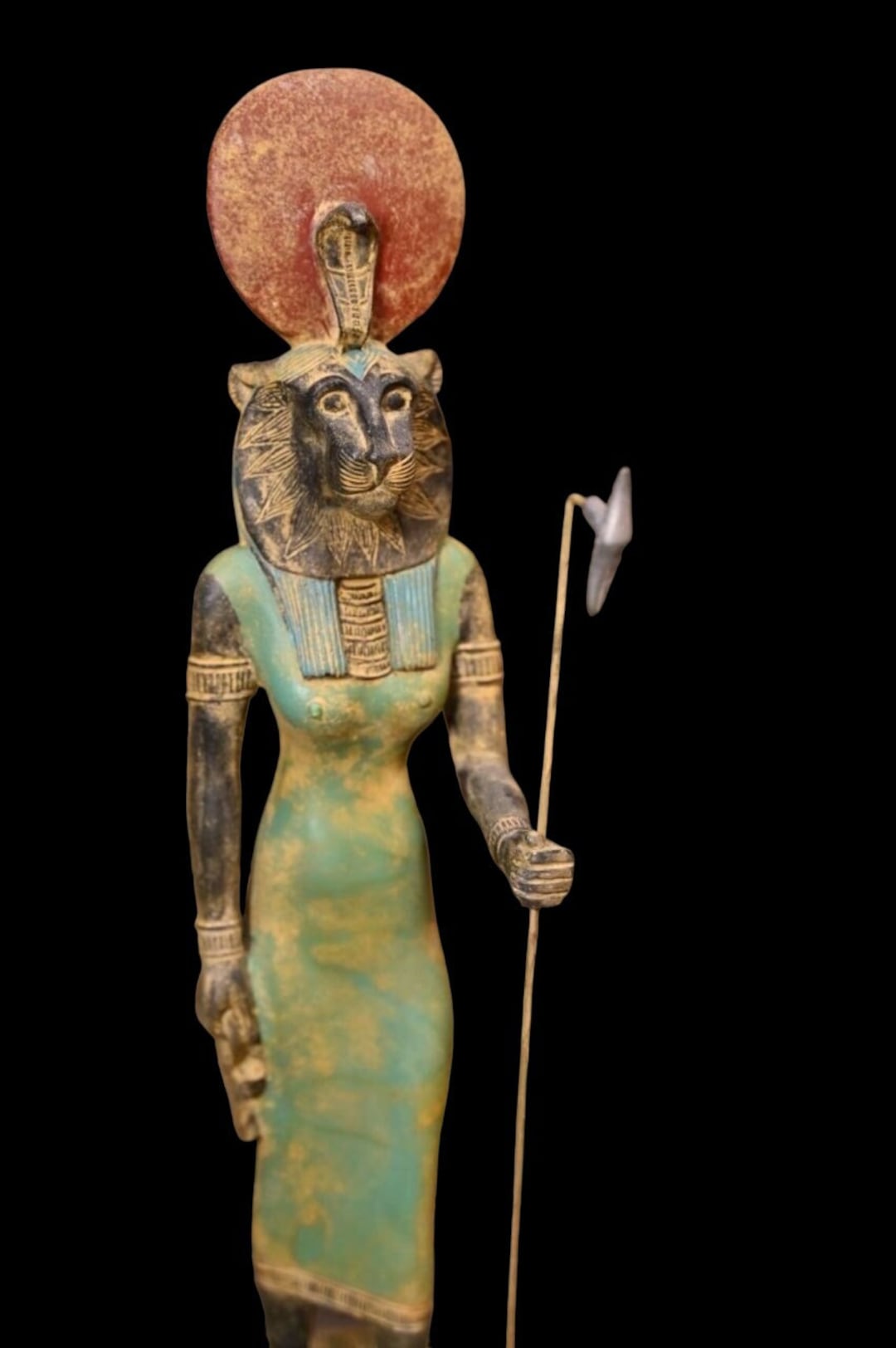 Tefnut Marvellous Goddess Tefnut Statue Ancient Egyptian Goddess of ...
