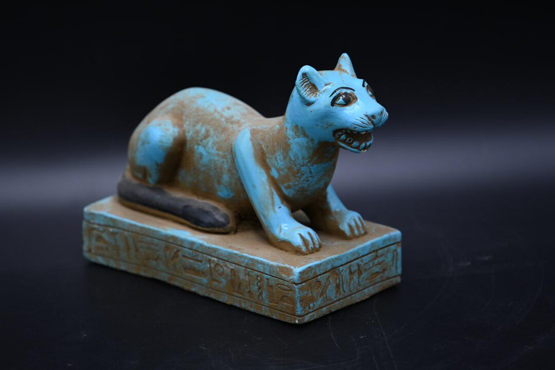 Rare Sekhmet Egyptian Antiquities Statue Antique Pharaonic Stone Statue ...