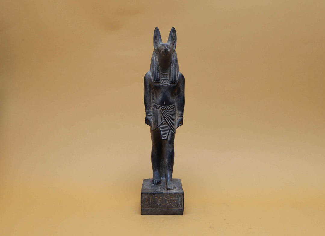 Anubis Stone Statue - Ancient Egyptian God of the Afterlife ...