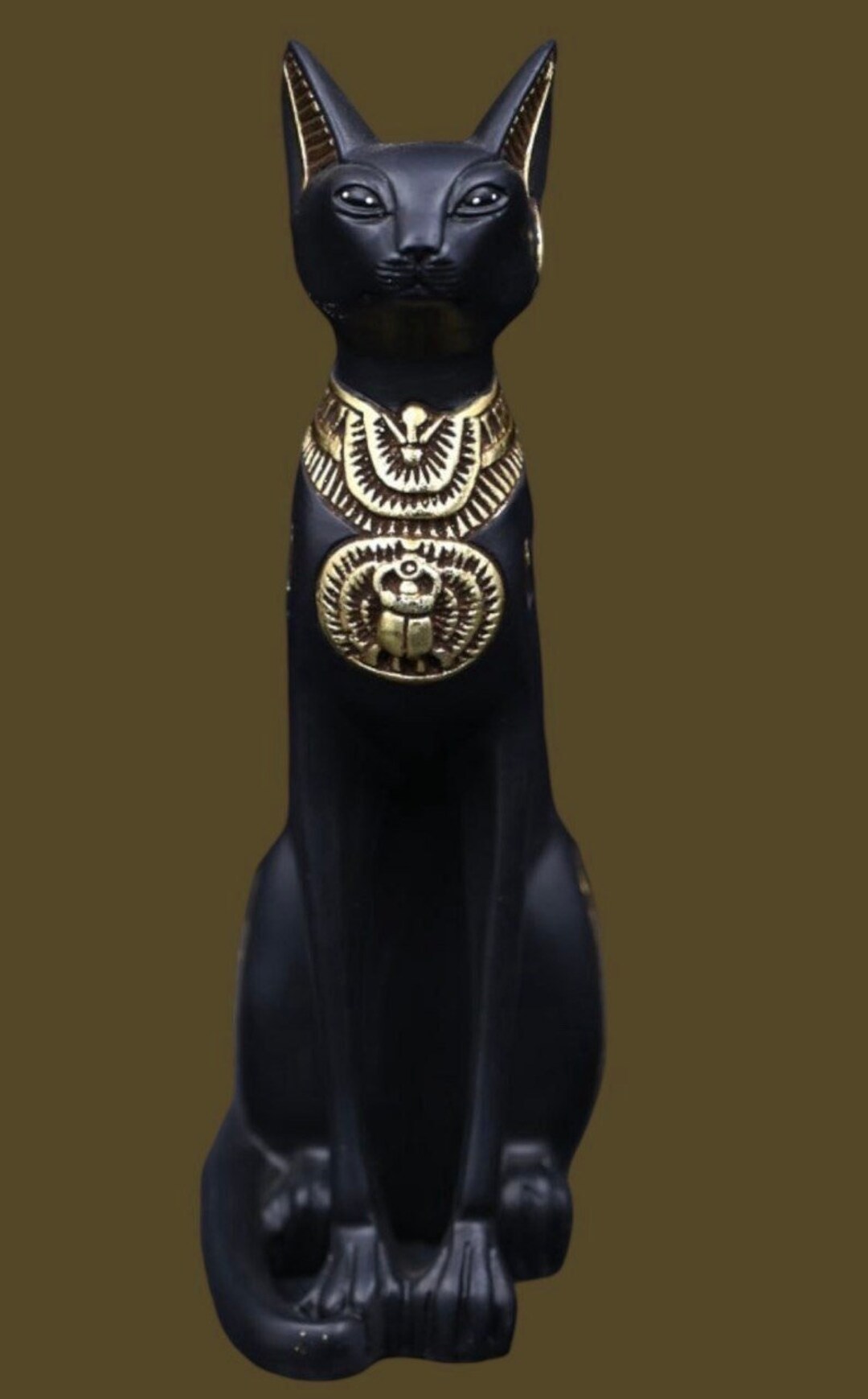 Bastet Pretty Cat Statue the Ancient Egyptian Goddess of Fertility Love ...